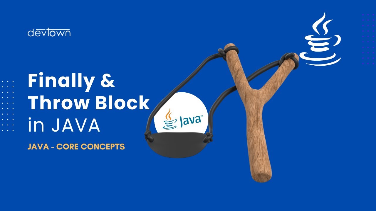 Finally and Throw  |  Errors and Exceptions in JAVA  | JAVA Core Concepts