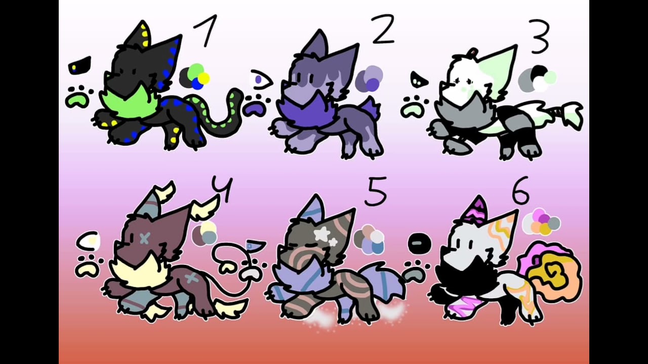 OTA ADOPTABLES CLOSED! 6/6
