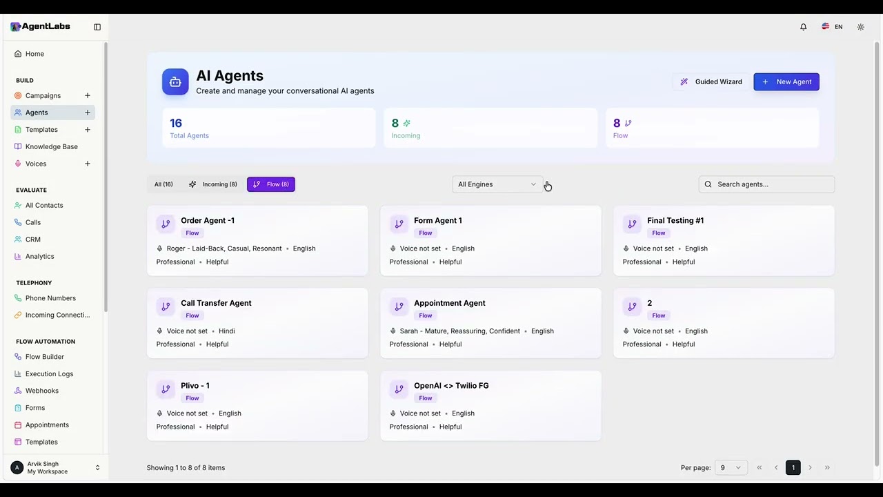 How to create an AI Voice Agent? | AgentLabs