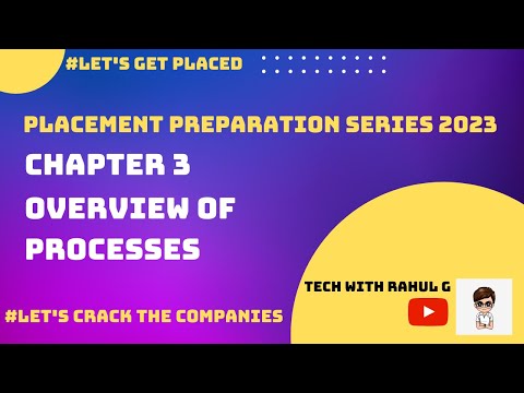 Placement Preparation Series 2023 | Operating Systems By Abraham Silberschatz | Processes
