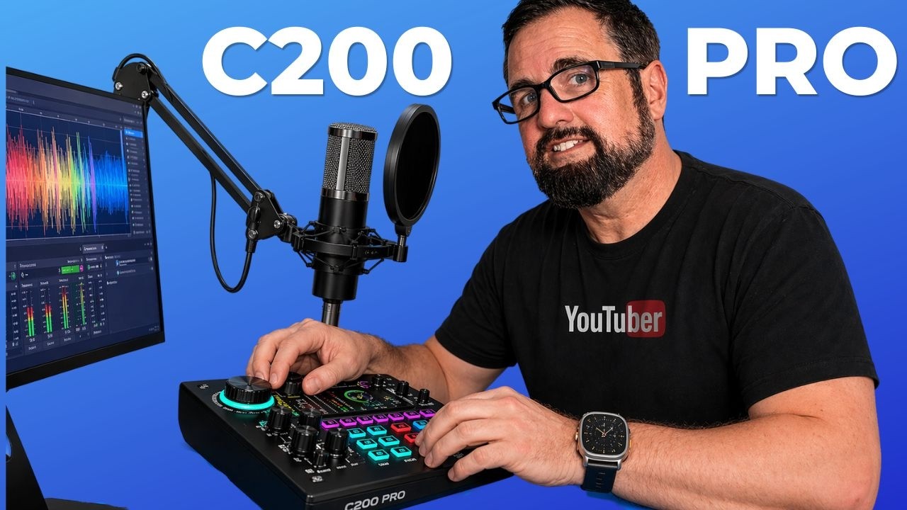 Ideanthro C200 PRO Sound Card | Unboxing, Setup & First Look 🎙️👀
