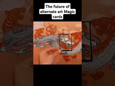 The Future of Alternate Art Magic Cards #mtg #magicthegathering
