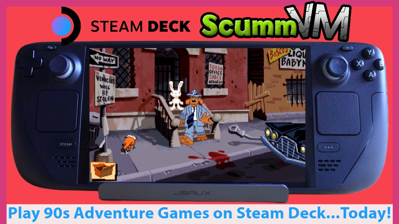 ScummVM Tutorial and Guide! 90's Point and Click Adventure Games Galore on Steam Deck!