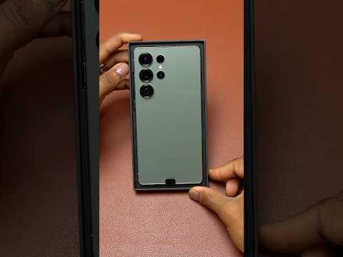 Galaxy S25 Ultra JadeGreen Unboxing