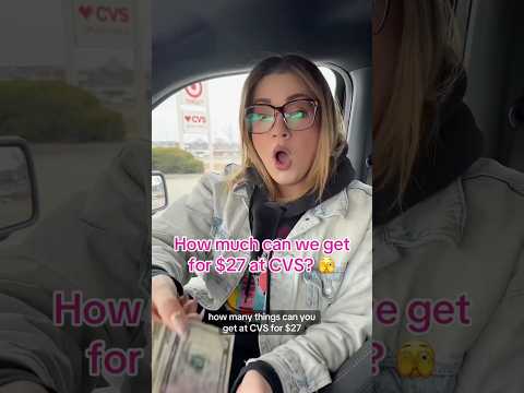 How many things can I get at CVS with just a $27 budget?!? 🫣 #couponing #cvsdeals #learntocoupon
