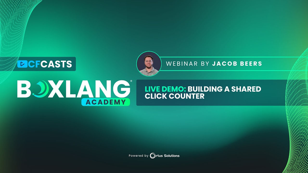 Episode 04 - Live Demo Building a Shared Click Counter