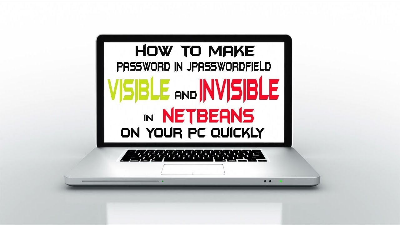 Learn How to Set Password in jPasswordField Visible and Hidden