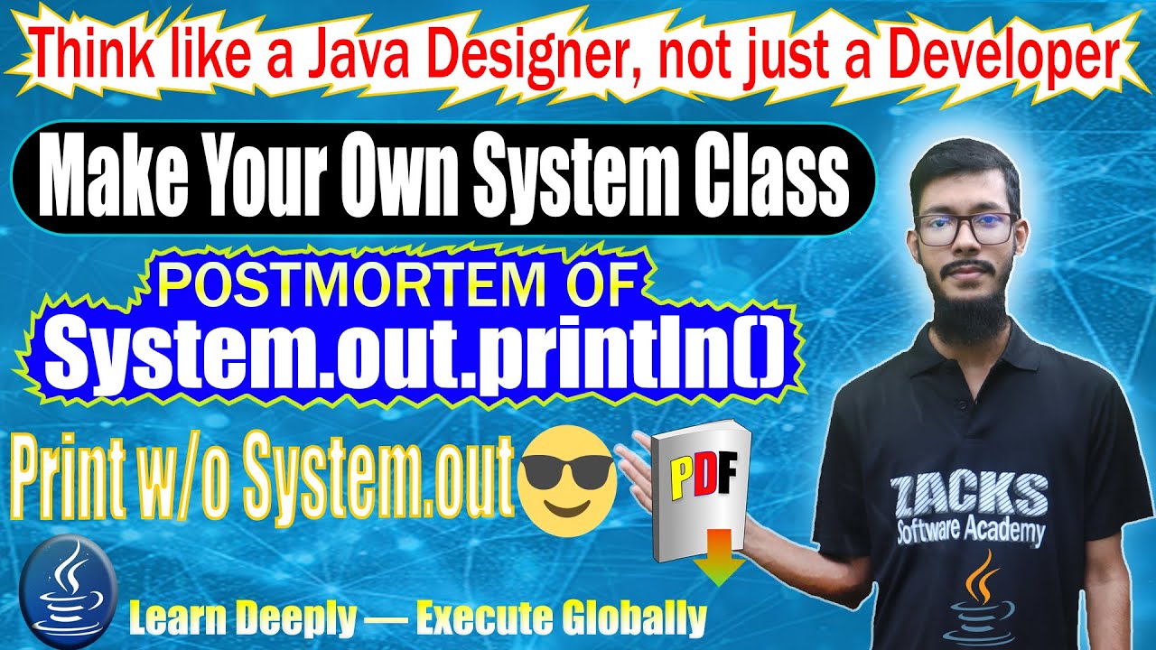 Java System.out.println Explained – Make Your Own System Class