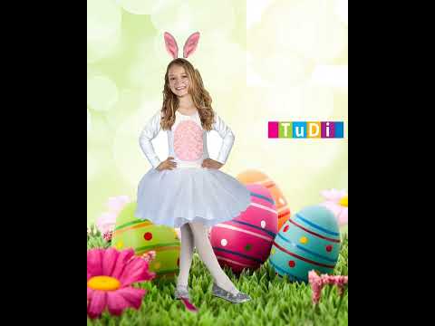 Disfraz De Conejita Para Niñas Festivales Primavera
