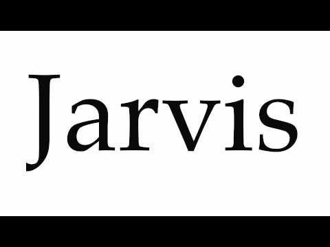 How to Pronounce Jarvis