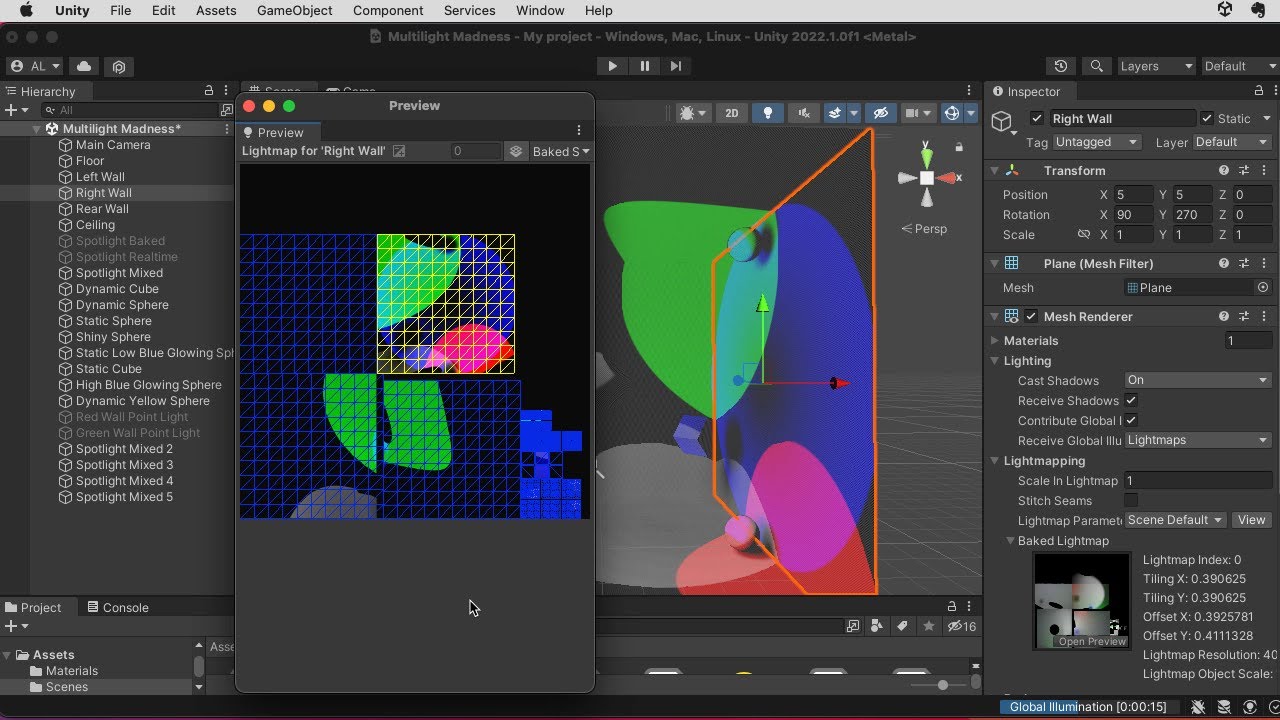 GPU Lecture 31: Lightmapping with Mixed Mode Lights in Unity (GPU Programming for Video Games)