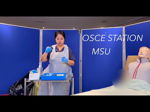 OSCE STATION: Mid-stream Specimen of Urine and Urinalysis (October 2023 version)