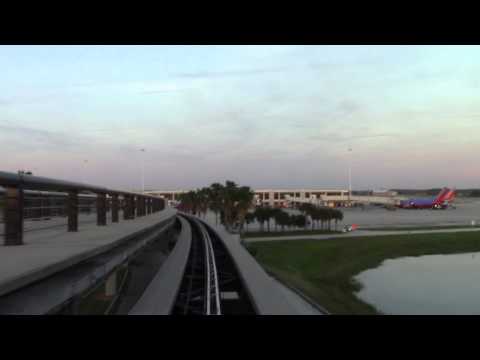MCO Airport Train: Evening Trip to Gates 100-129