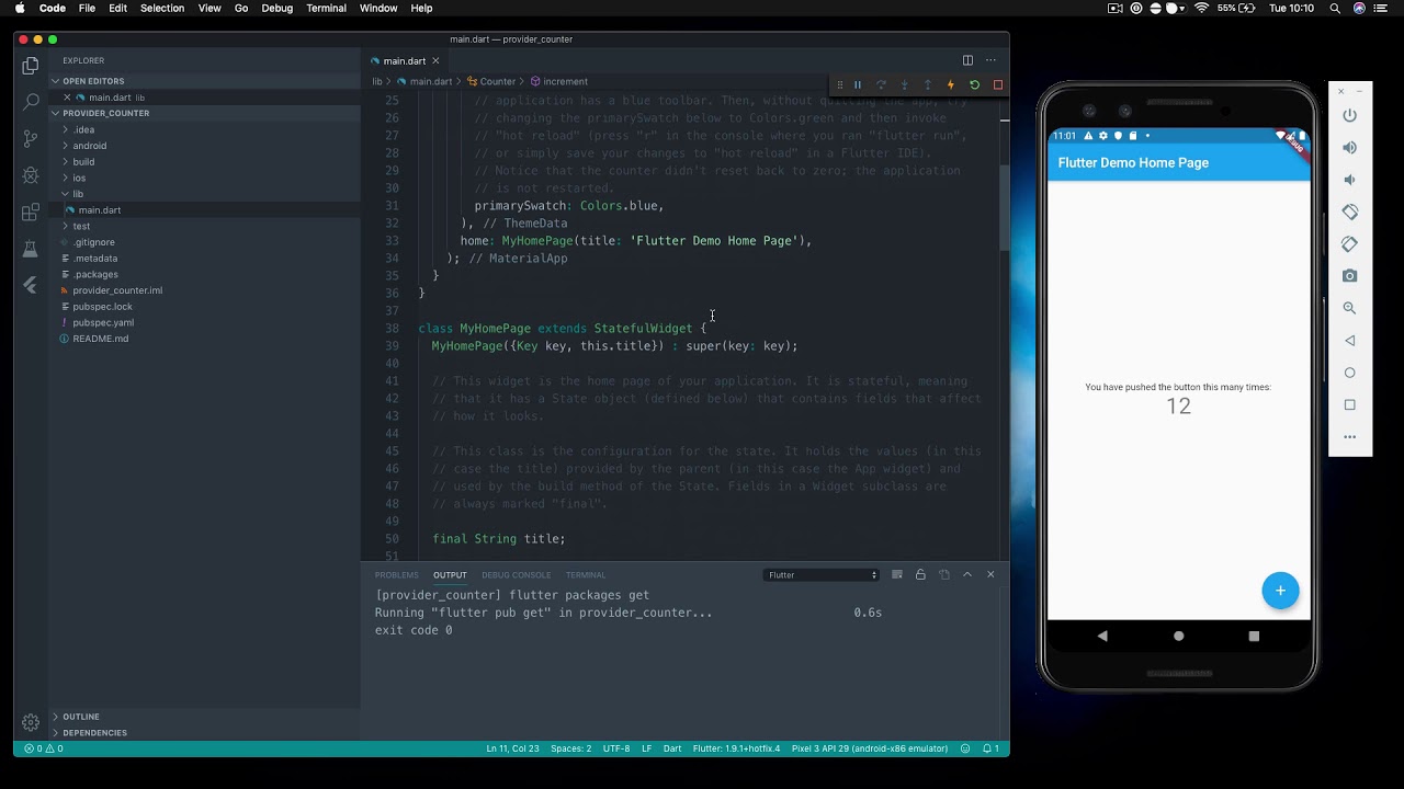 Flutter State Management with Provider