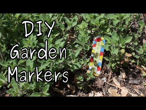 DIY Garden Markers