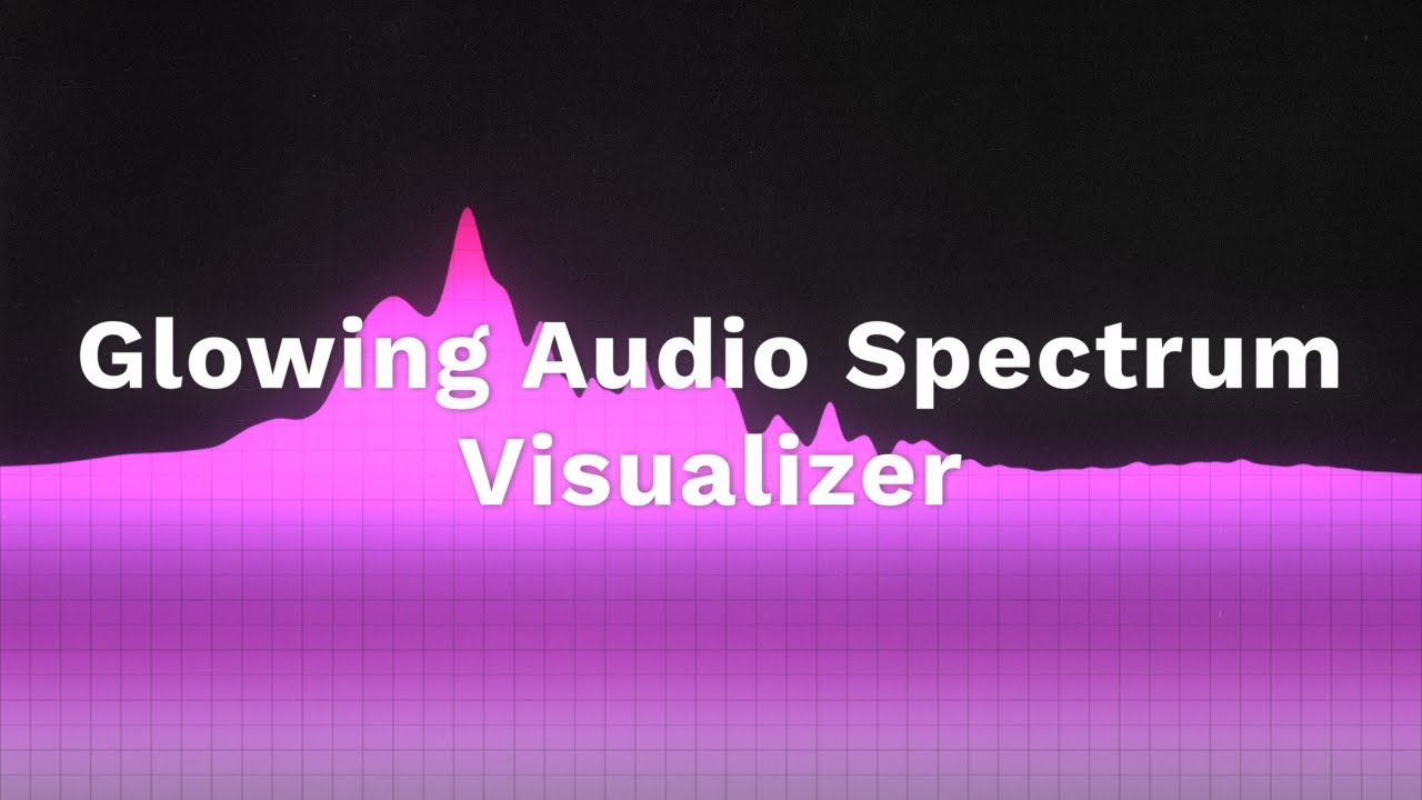 Glowing Audio Visualizer (TouchDesigner Tutorial)