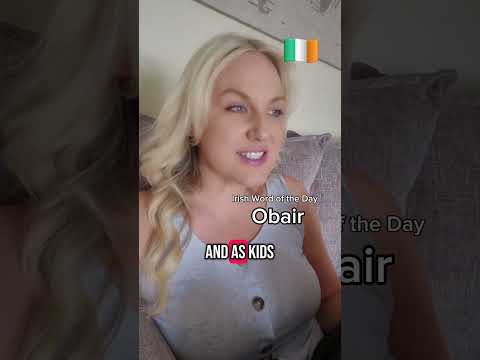 Irish word of the day | Obair | Work in Irish #irish #learningirish #obair #irishlanguage #gaeilge