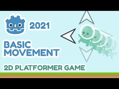 Godot 3.3: Create a 2D Platformer Game - #1 Basic Movement | #godotengine