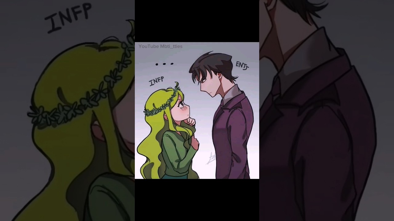 entj reaction to infp👿... 😜😂. #mbti #shorts