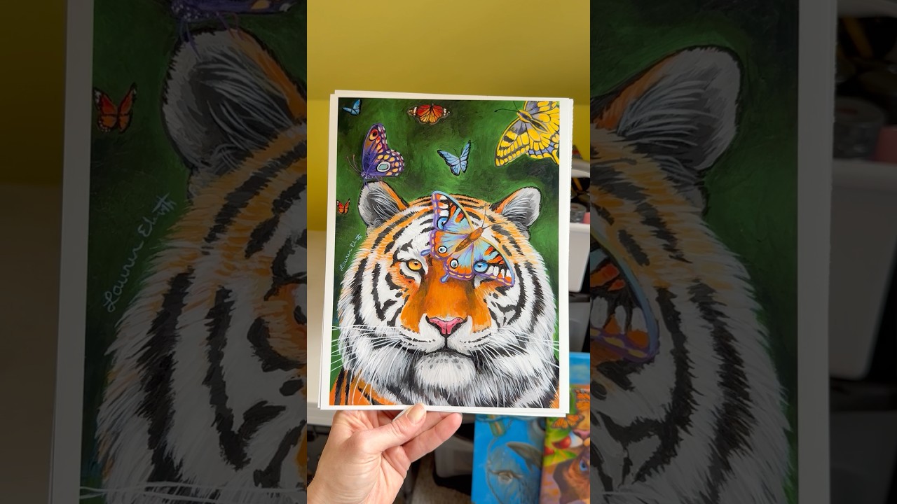 How I Print and Package Art Prints in my Studio #artprinting #artsupplies