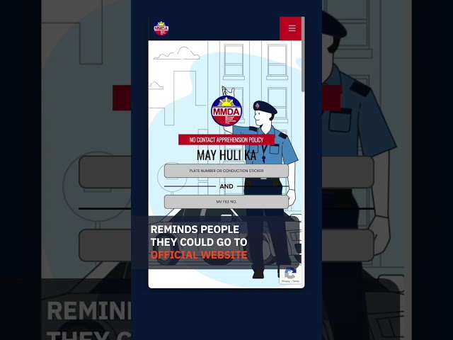 MMDA warns against phishing site posing as 'May Huli Ka' NCAP offense ...