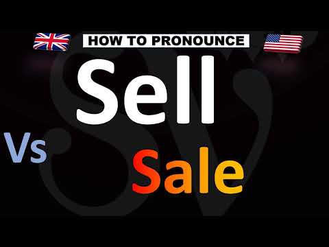 How to Pronounce Sell VS. Sale (CORRECTLY!)