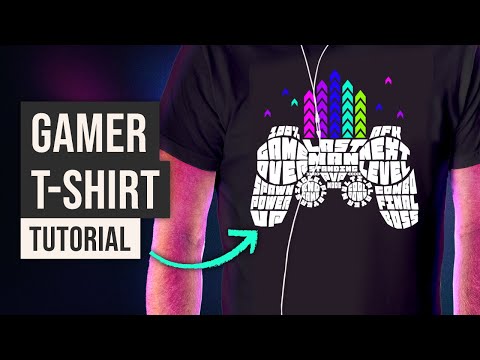 How To Make Retro Video Gamer T-shirts That Sell On Etsy, Amazon, & More