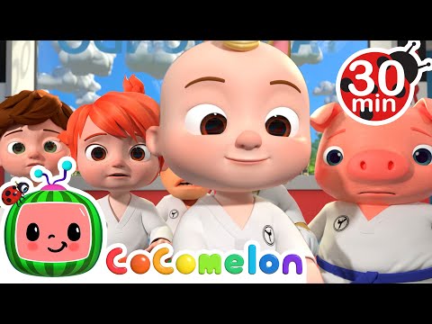Taekwondo Song and More! | CoComelon Furry Friends | Animals for Kids