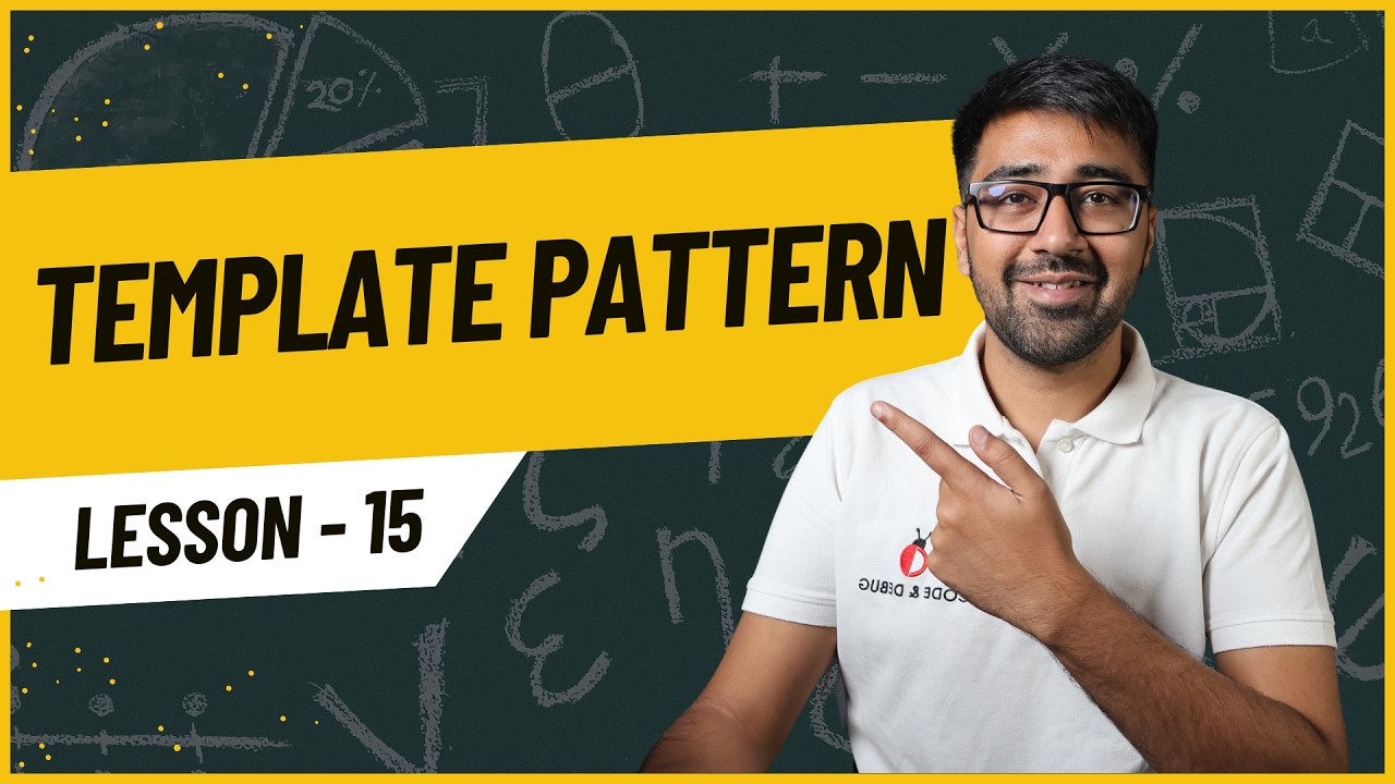 Template Method Design Pattern Explained with Python Example | Low Level Design - Lesson 15