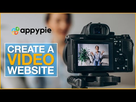 How to Create a Video Website Without Coding - Appy Pie Website Builder?