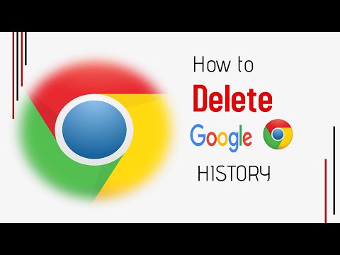 How to delete history in google chrome