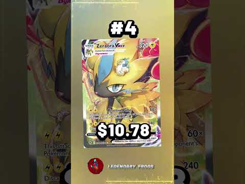 Top 5 Zeraora Pokemon Cards #shorts #zeraora #top5