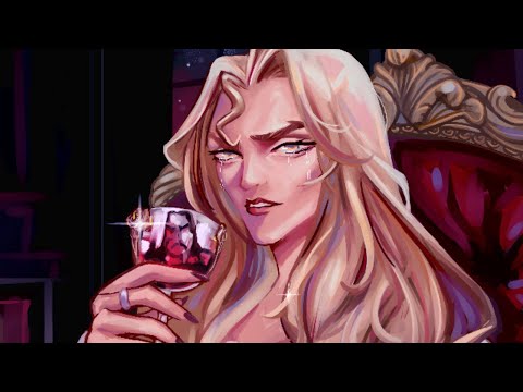 Alucard's Tears | CASTLEVANIA painting + GIF