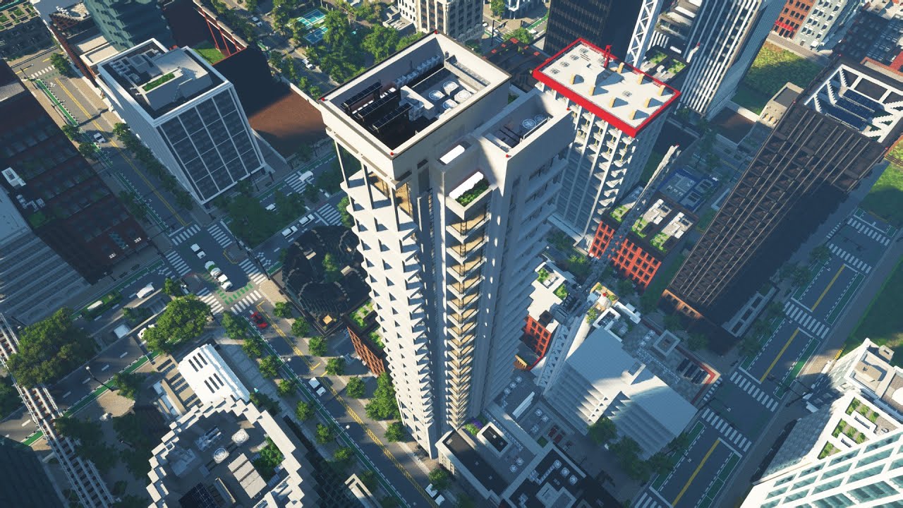 How I built this Minecraft Skyscraper using University-Level Engineering