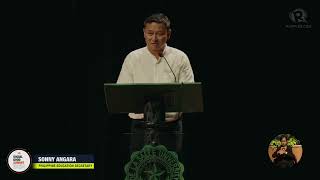 WATCH: Sonny Angara's keynote message at the 2024 Social Good Summit