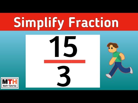 How to simplify the fraction 15/3 | 15/3 Simplified