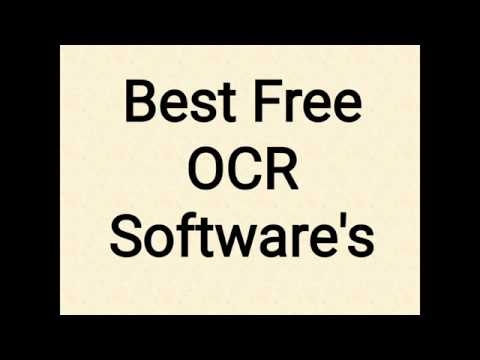 Best Free OCR Softwares