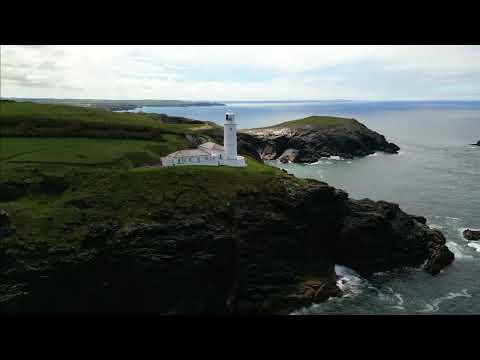 Trevose Head Lighthouse | Cornwall, UK | Drone