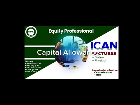 Capital Allowance Class 1