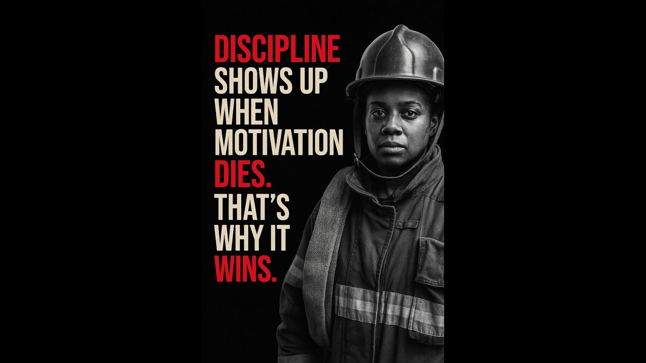 Discipline vs Motivation: The Truth Firefighters Need to Hear