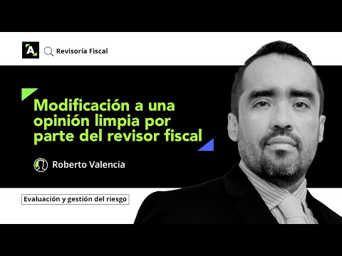 Modificación de la opinión limpia por parte del revisor fiscal