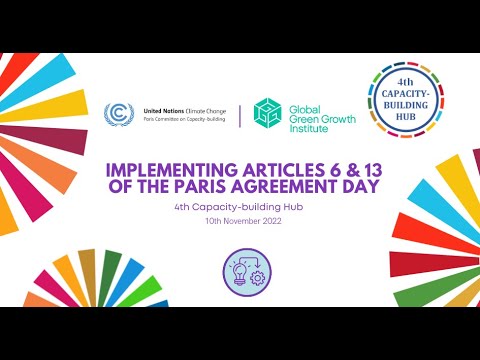 4th CB Hub - Implementing Article 6 & 13 of the Paris Agreement Day