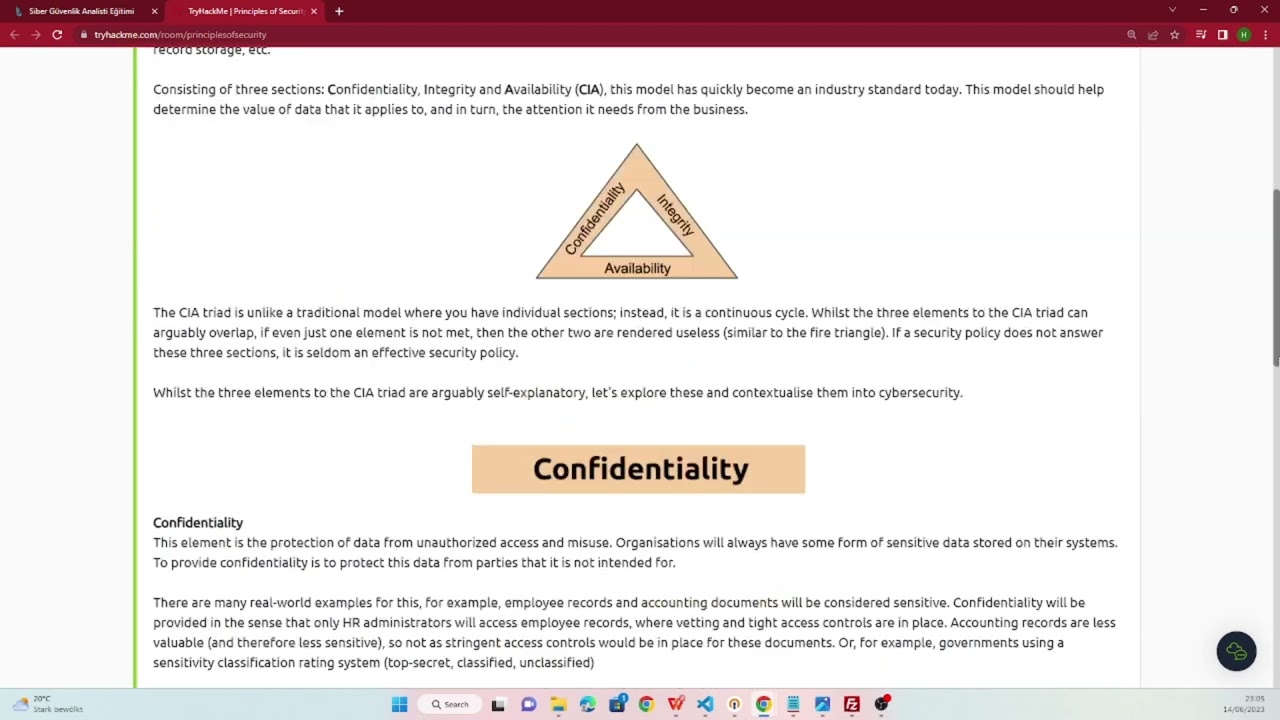 TryHackMe Principles of Security answers