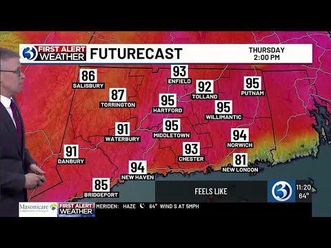 WEATHER: Three first alert weather days issued for 90+ degree heat