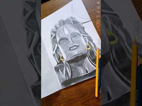 Drawing Shiv Ji✨🙏 #anime #shorts #drawing #shivratri