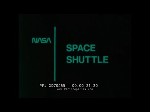 1976 SPACE SHUTTLE SYSTEM OVERVIEW ENTERPRISE ROLLOUT SIMULATED MISSION PROFILE XD70455