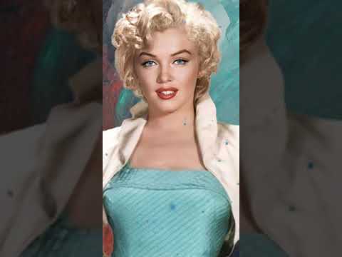 Marilyn Monroe fantasy picture from a wardrobe photo for "Niagara", 1952. Take 1.