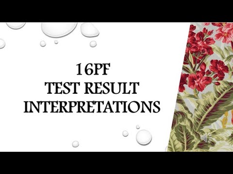 16 Personality Factor