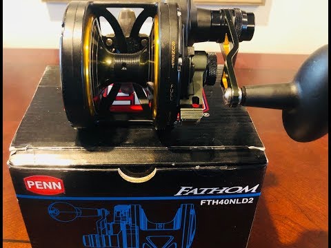Penn Fathom 40NLD2 Review Plus Epic Tuna Action.