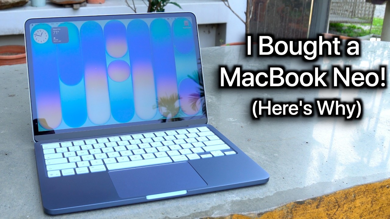 I Bought a Macbook Neo! (Here's Why!)